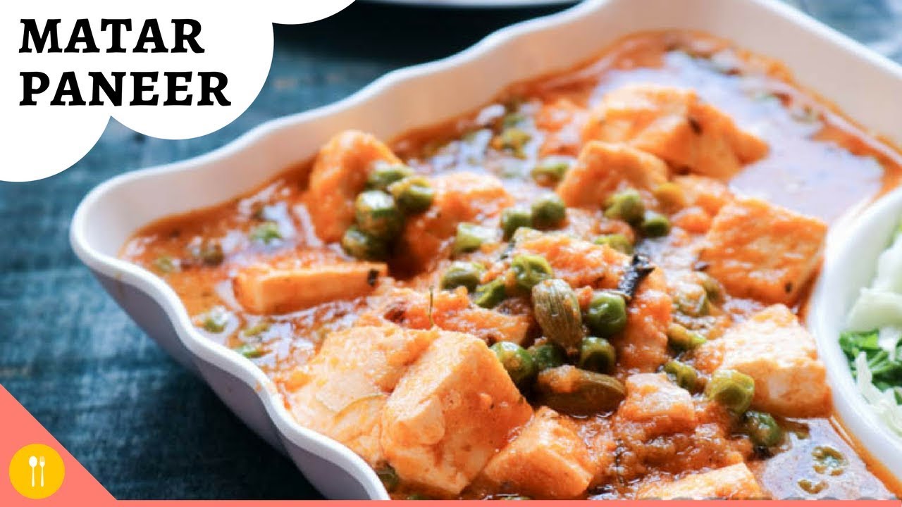 Matar Paneer Recipe | Restaurant Style Matar Paneer | Easy Mutter ...