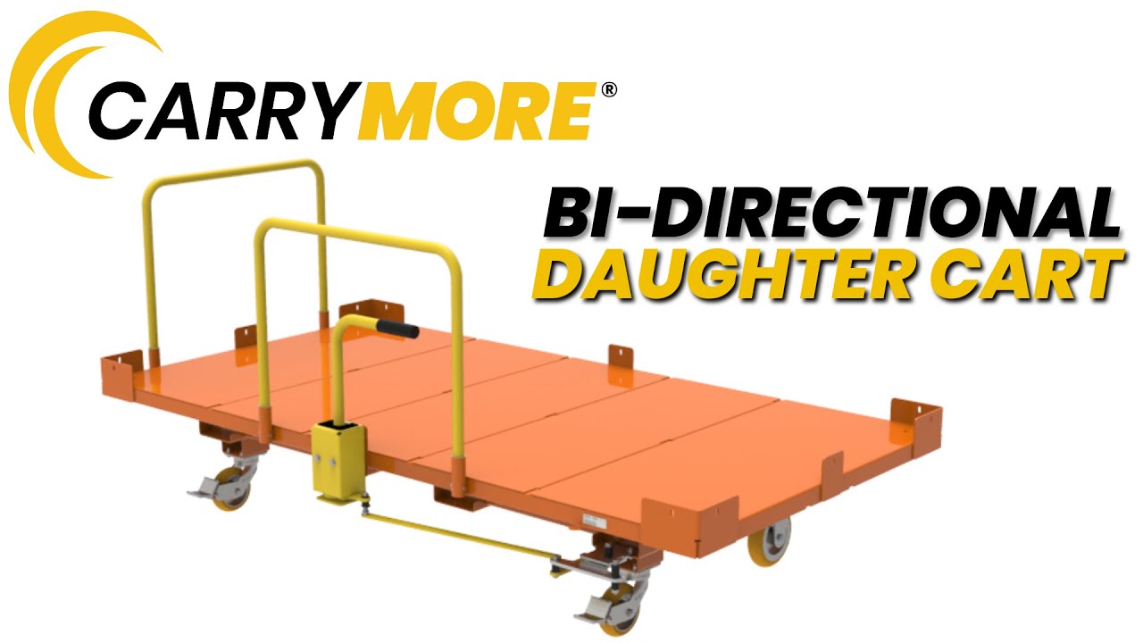 Jtec Bi-Directional CarryMore Cart - YouTube