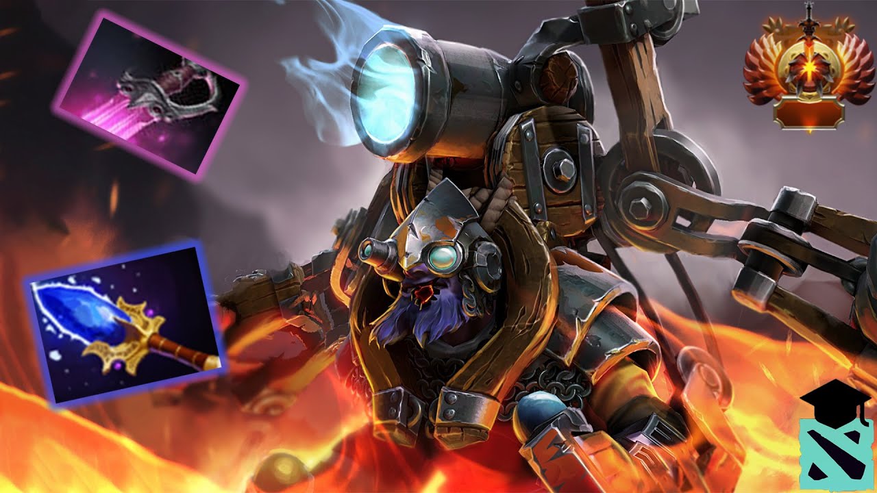 MEGA PRO TINKER LAUGHS AT COUNTERS😂AND CARRIES THE GAME | DOTA 2 TINKER ...