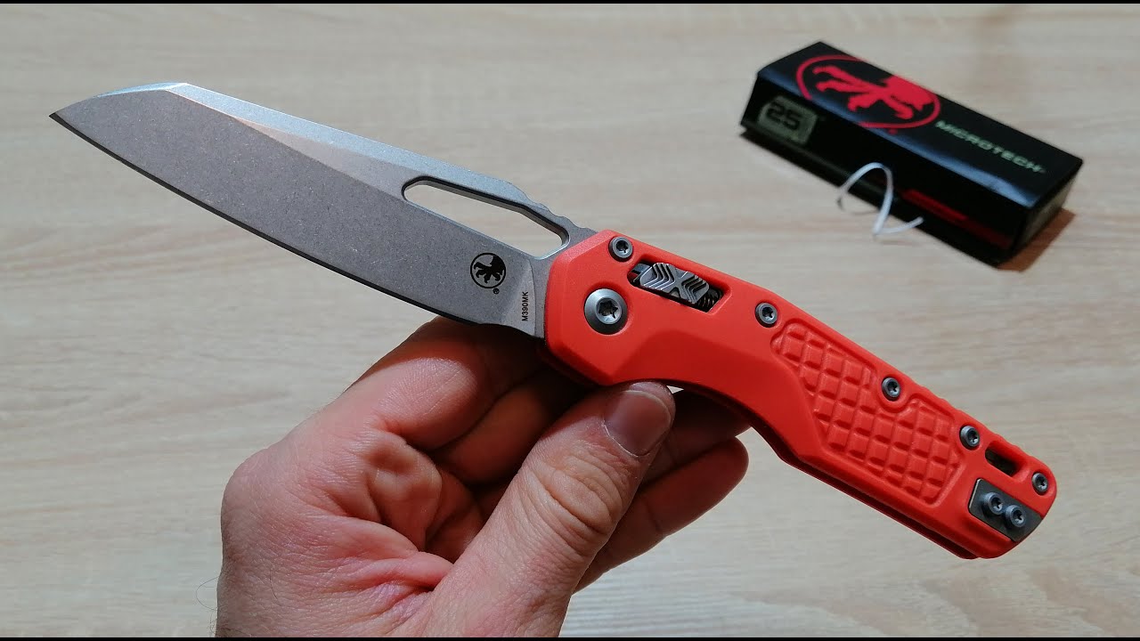 New 2024 Microtech MSI RAM-LOK 💲36 EDC knife with FRN handle RAM LOK ...
