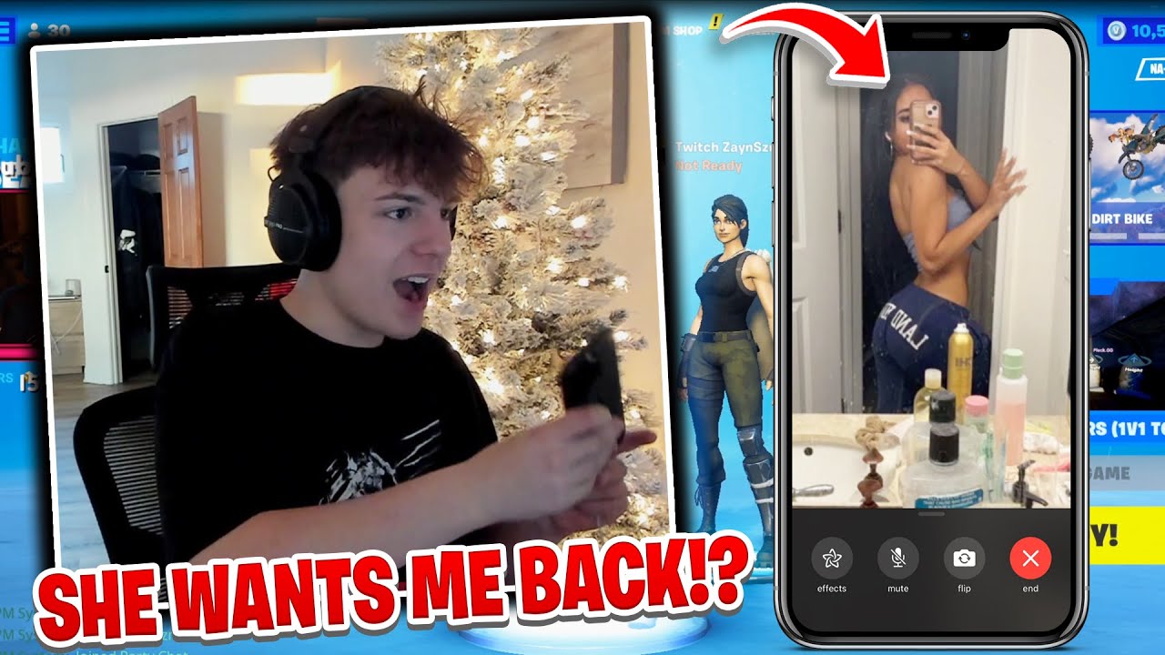 Clix *FACETIMES* His EX-GIRLFRIEND And CONFRONTS Her Live On Stream ...