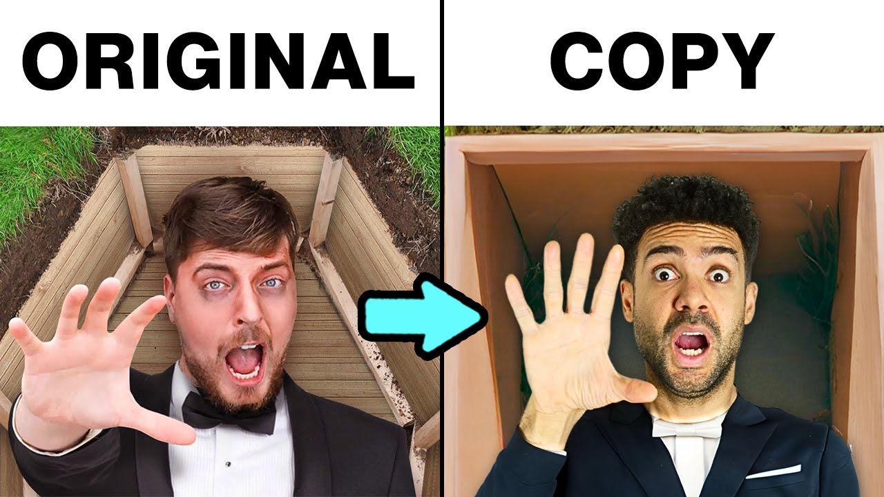 How To Recreate A MrBeast Thumbnail In 5 MINUTES!! (Canva AI tutorial ...