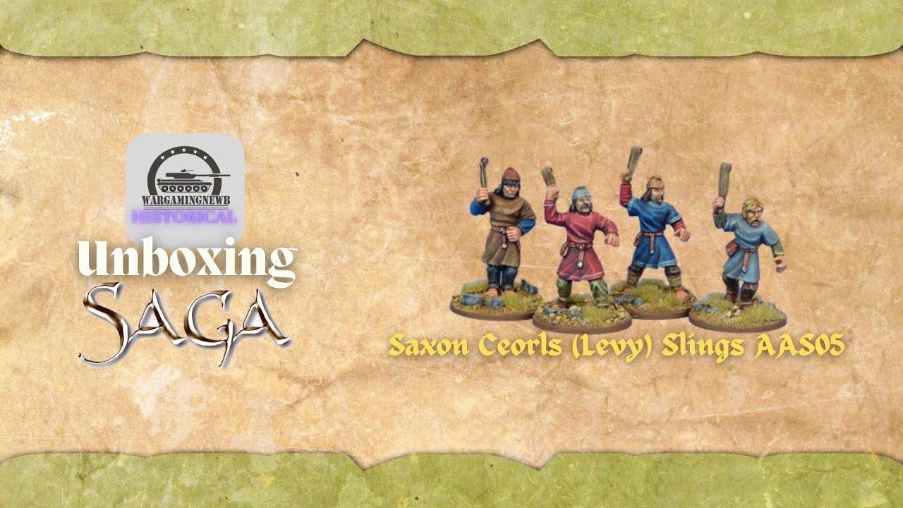Unboxing Saga Saxon Ceorls (Levy) Slings (AAS05) [Unboxing] - YouTube