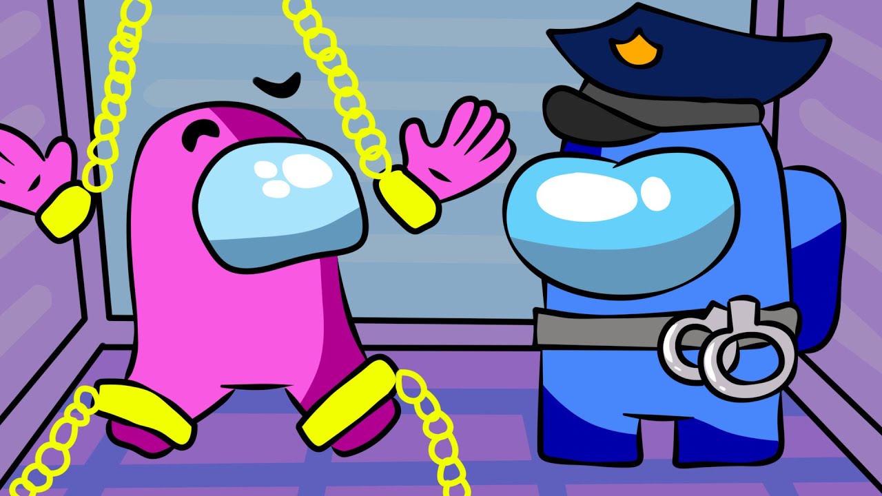 CUP SONG the BEST love and police(Among Us animation) - YouTube