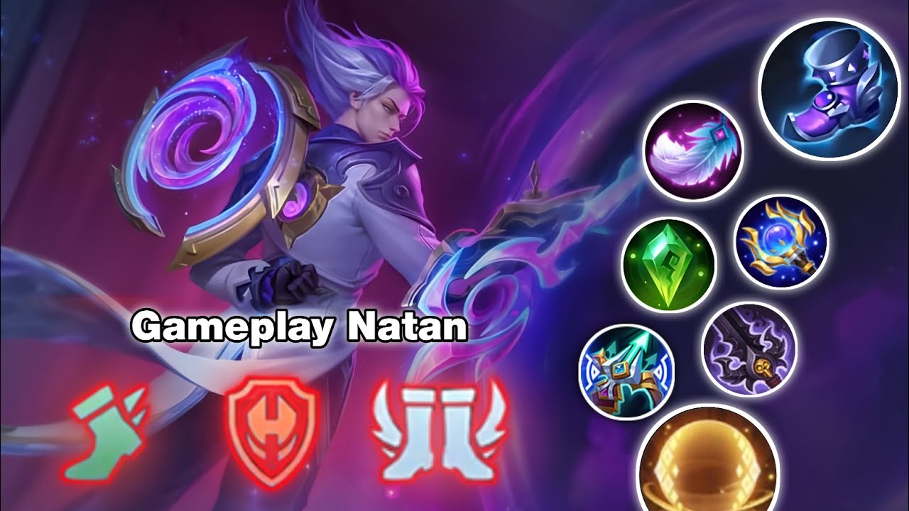 Gameplay Natan Build and Emblem Top Global - YouTube