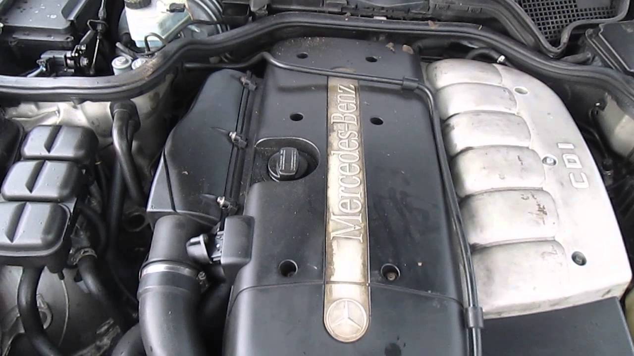 Mercedes 320 3.2 CDI Engine complete 2001 - YouTube