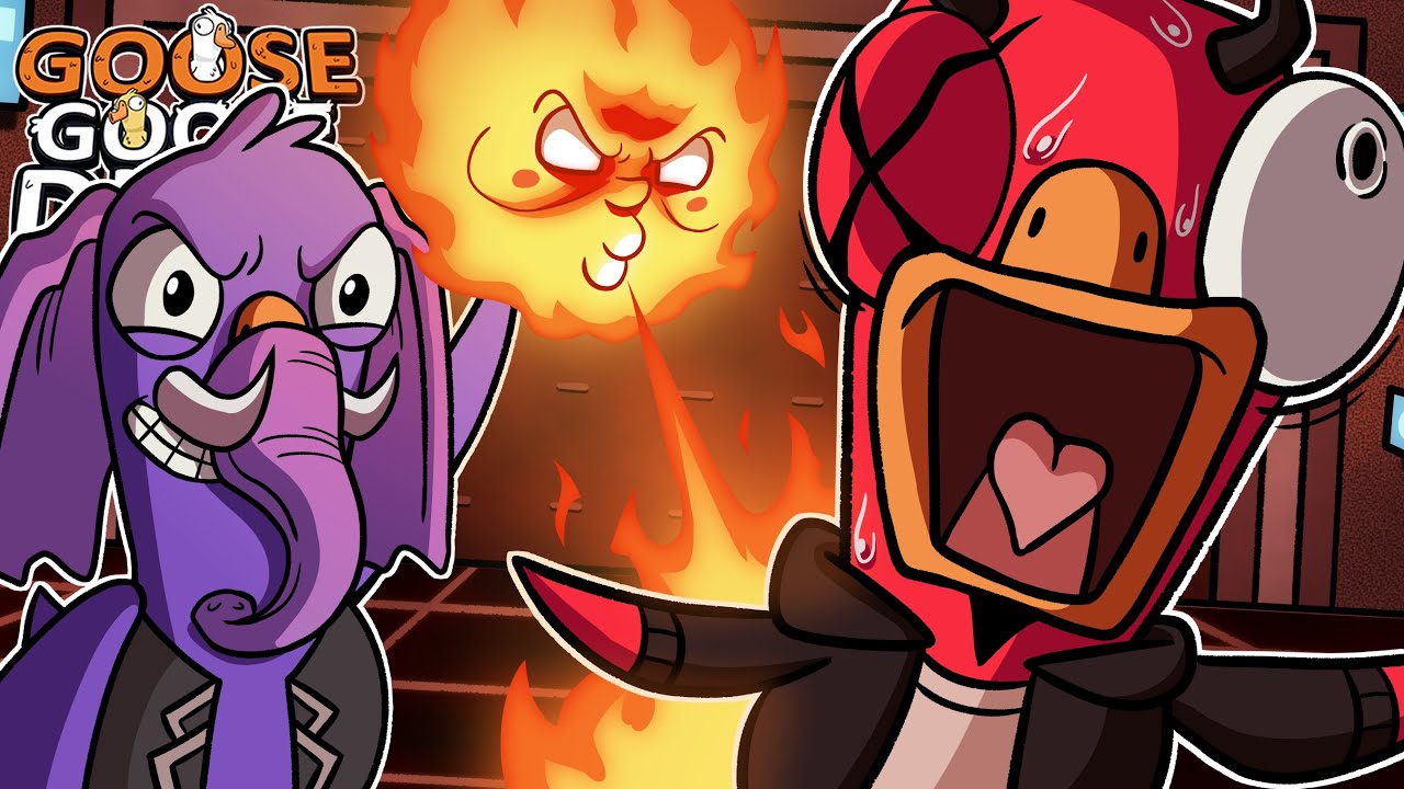 FLAME ON GOOSE | Goose Goose Duck | w/ CaRtOoNz, Squirrel & Friends ...