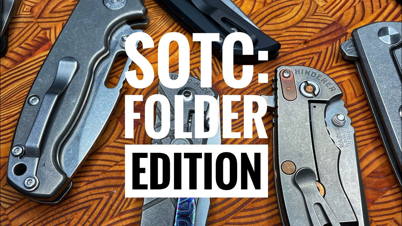 After over 100 knives, the folders that I EDC - YouTube