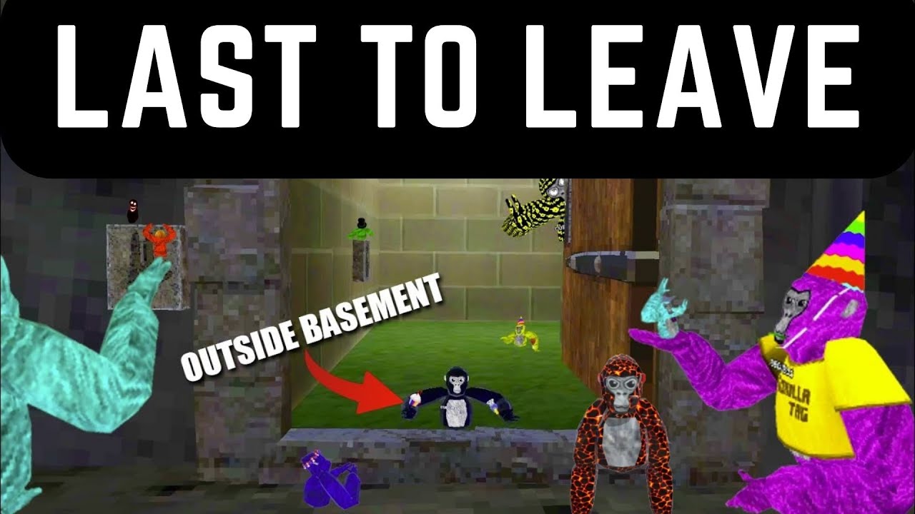 Last To Leave The New Basement In Gorilla Tag Chooses My pfp FOR A WEEK ...