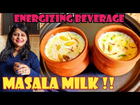 Masala Milk | How To Make Masala Milk | Best Masala Doodh Recipe by Dey ...