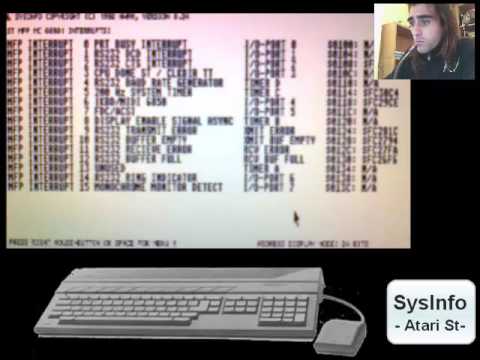 ATARI ST - | Sysinfo | - 1992. M.H.A.W. - YouTube