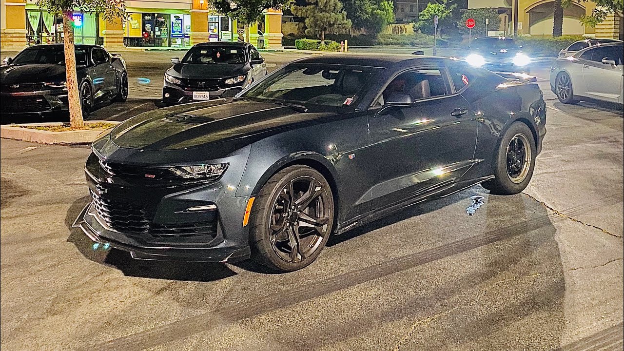 Street Racing In A Camaro SS - YouTube