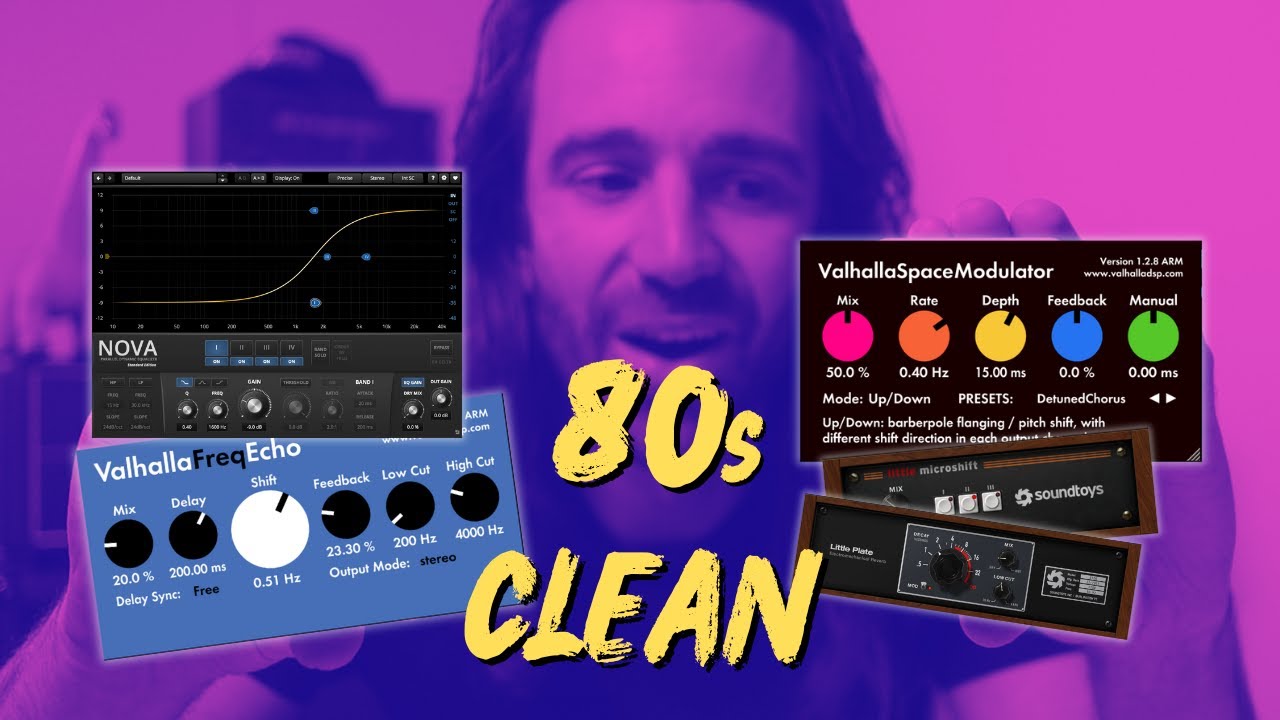 80s Clean Sound with FREE Plugins - YouTube