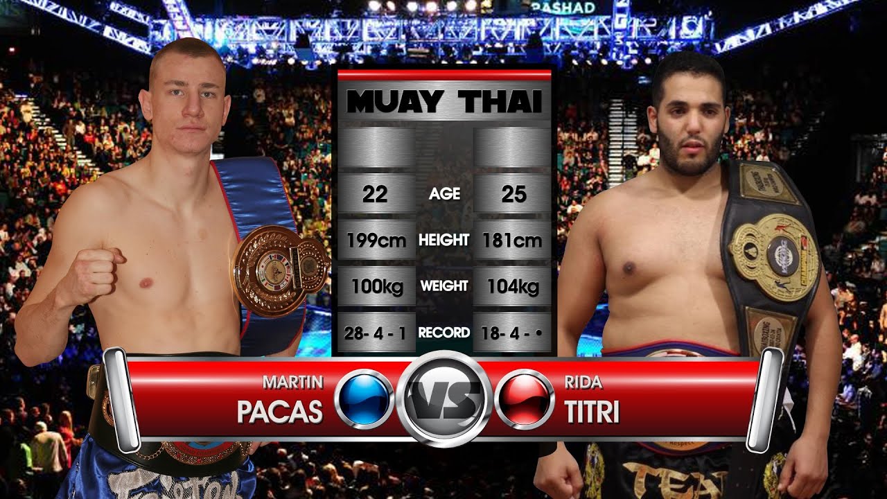 Martin Pacas (SK) vs. Rida Titri (FR) — Profiliga Muay Thai 13 - YouTube