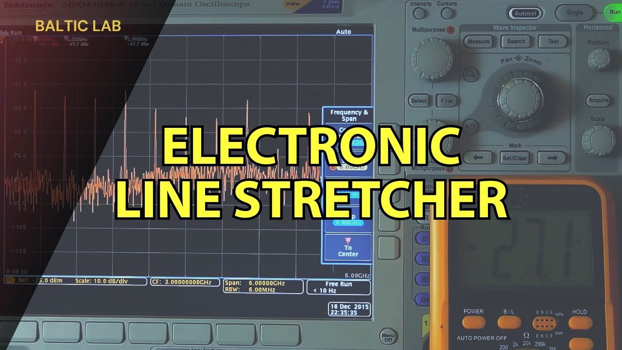 Electronic Line Stretcher - YouTube