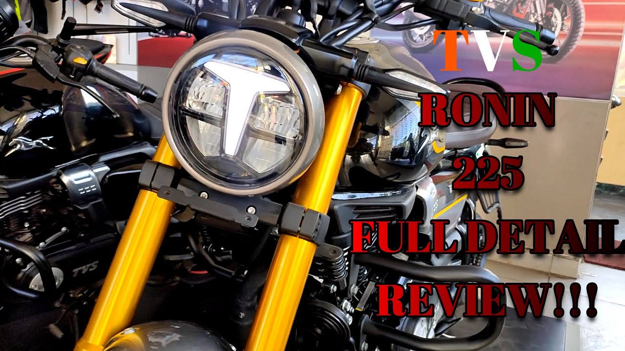 UNSCRIPTED BIKE TVS RONIN 225 | MOST FEATURE LOADED BIKE | FULL DETAIL ...