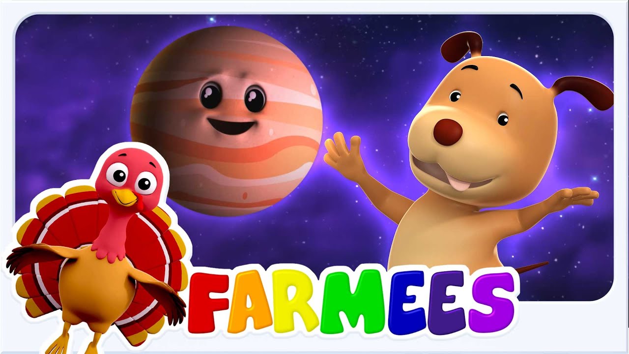Planetenlied Vorschulische Lernreime und mehr Kinderlieder auf Deutsch ...