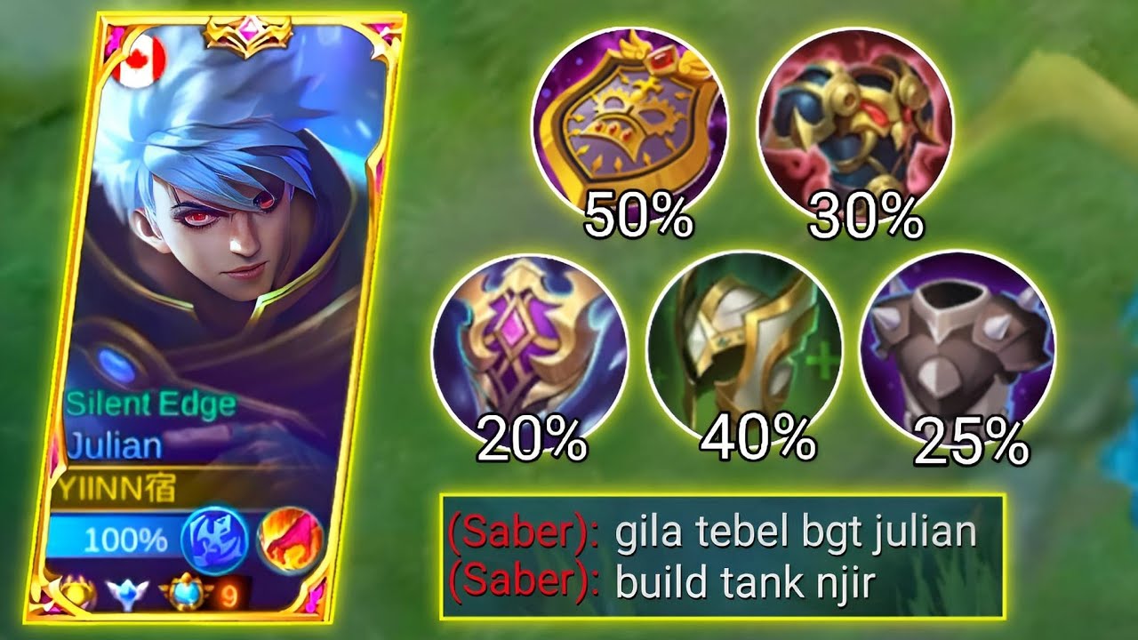 JULIAN FULL BUILD TANK BUAT MUSUH AUTO KENA MENTAL WKWKW (kalian wajib ...