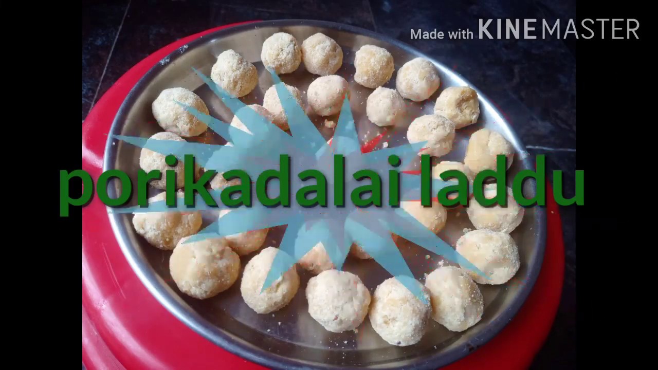 Tasty & Healthy Porikadalai Laddu - YouTube