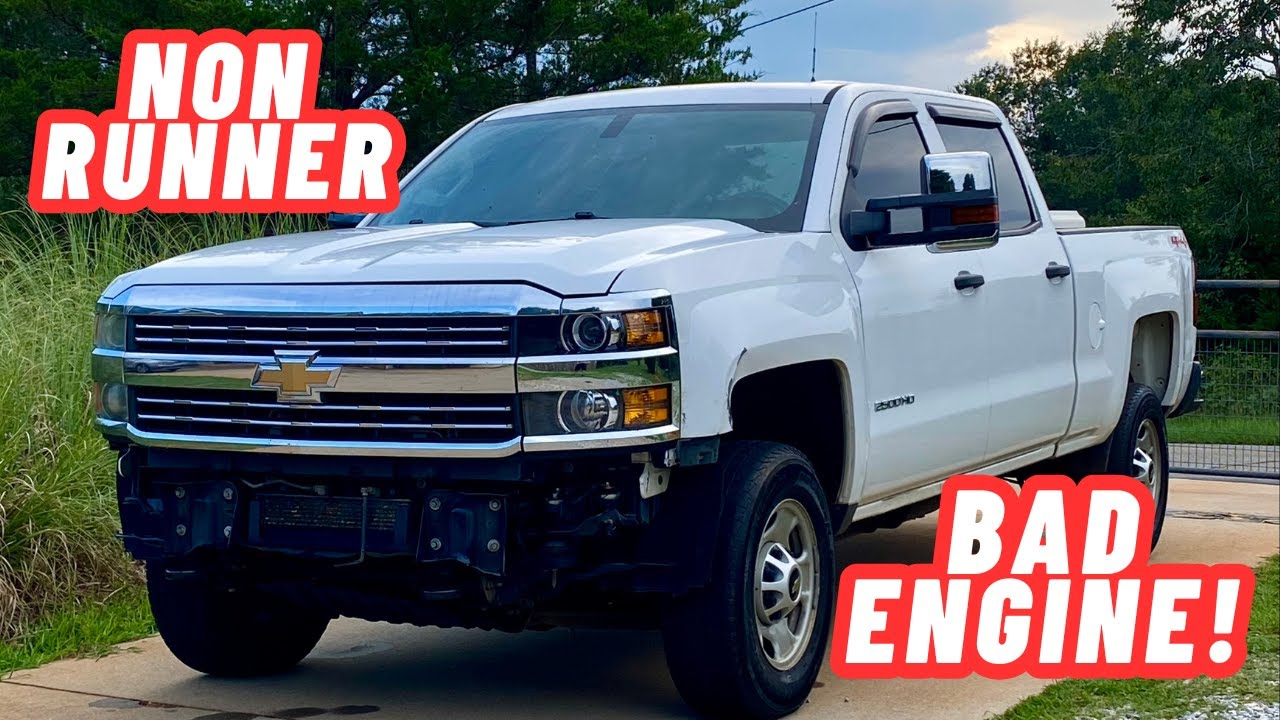 Buying a Wrecked 2015 Chevrolet Silverado 2500HD That was TOTALED on ...
