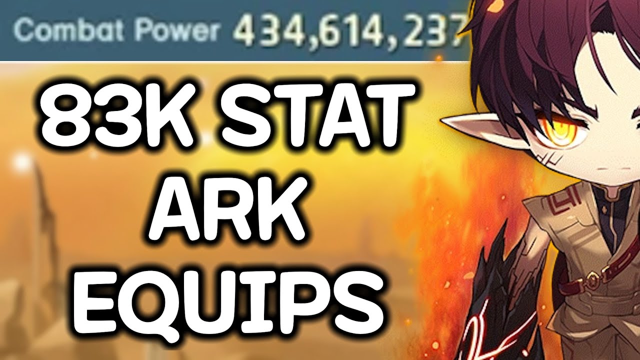 [Kronos] 83k Ark Equip Video/Showcase! - YouTube