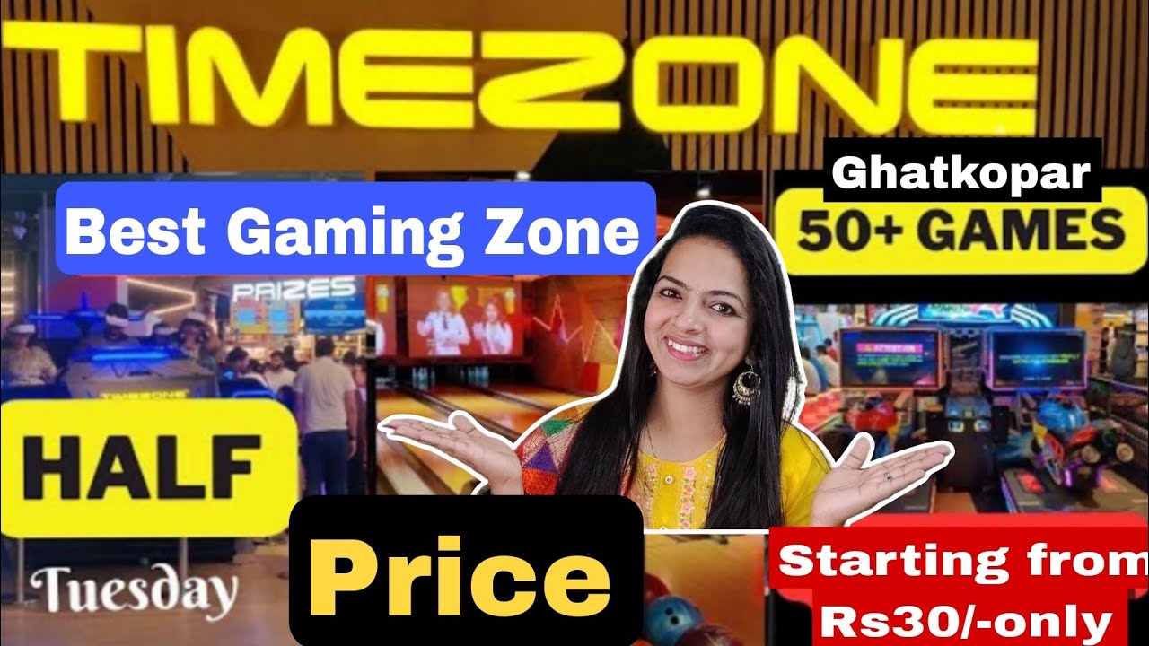 😲🤯 Half price at Timezone on every Tuesday R-City mall Ghatkopar ,Bohat ...