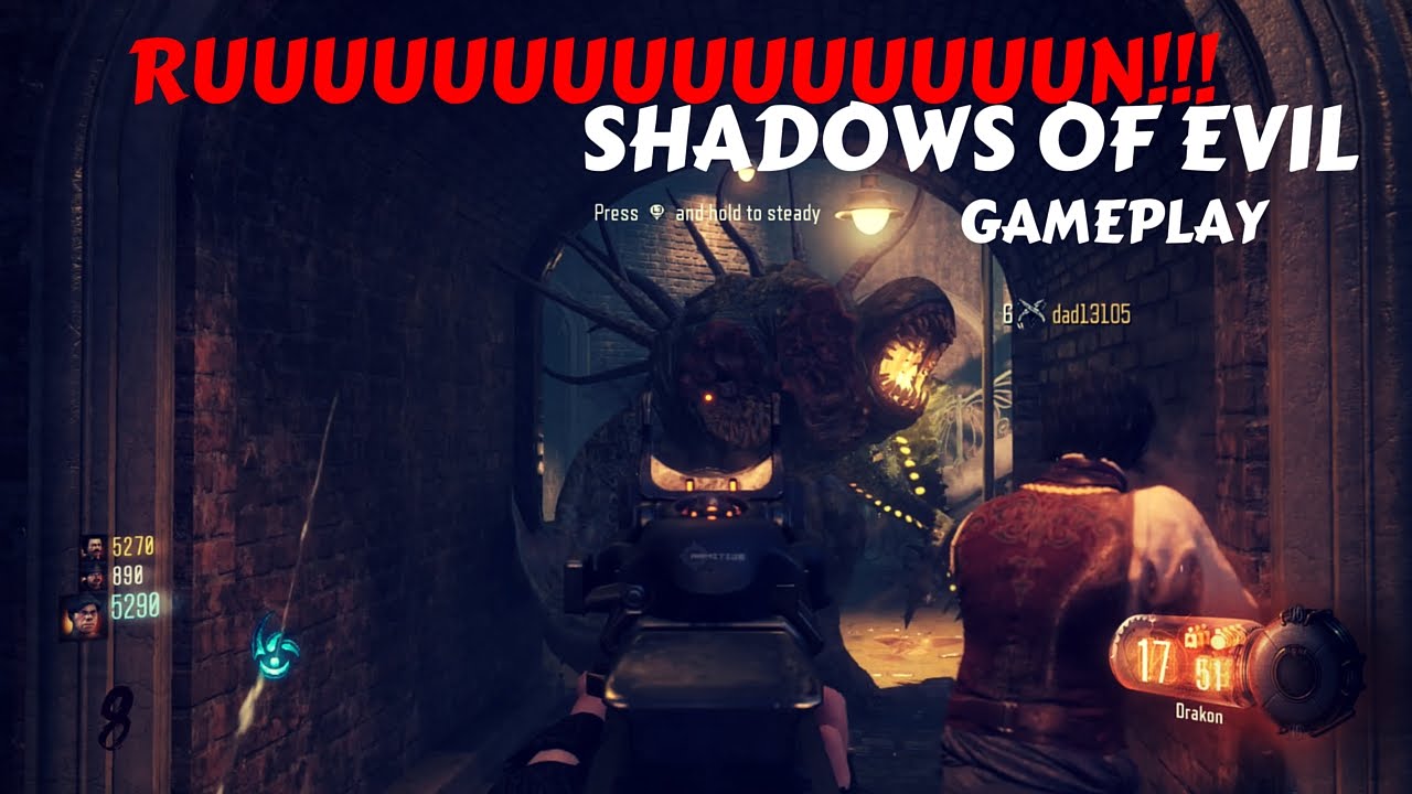 BLACK OPS 3 ZOMBIES | "SHADOWS OF EVIL" GAMEPLAY w/Sam ReaN - YouTube