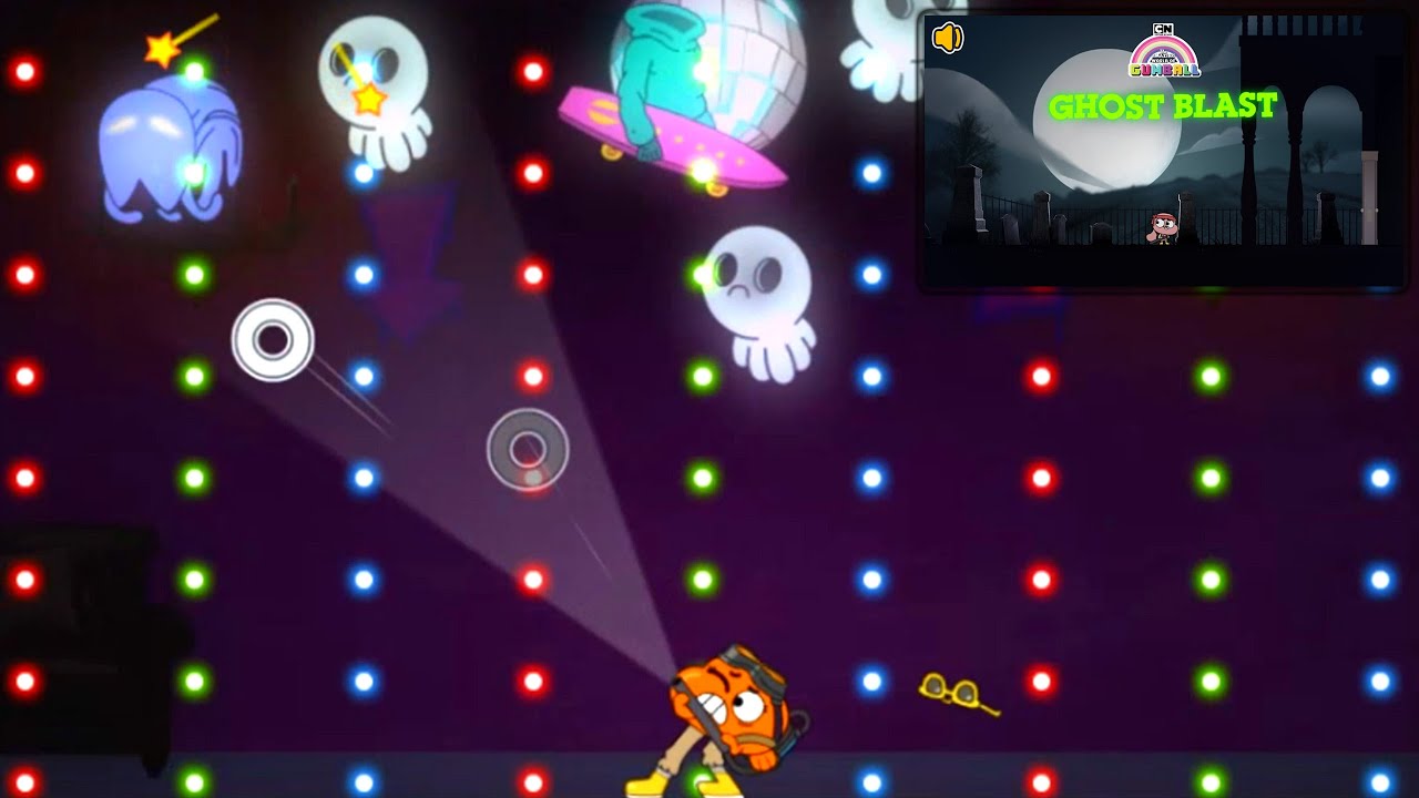 The Amazing World of Gumball: Ghost Blast | Gameplay Walkthrough Part ...