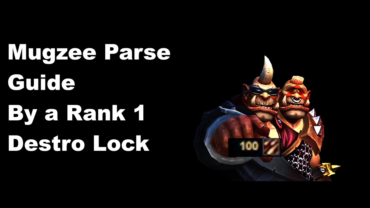 How I Hit Rank 1 On Mythic Mugzee - Destro Lock Guide - YouTube