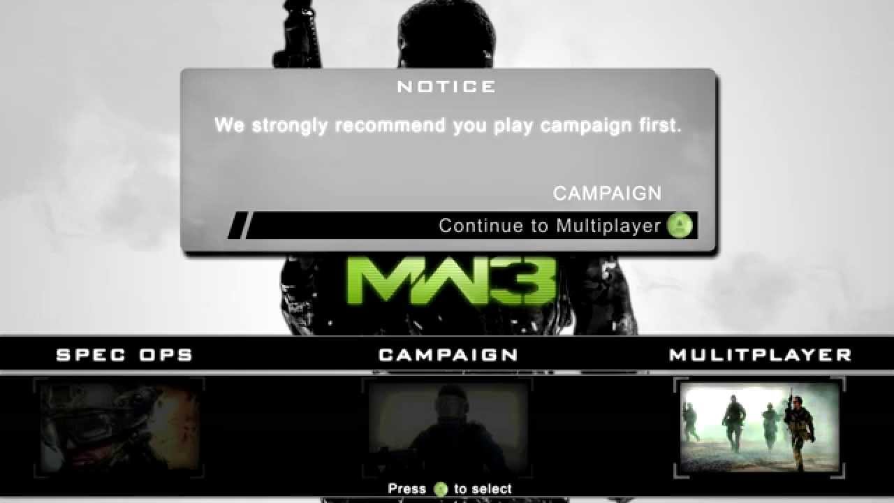 *LEAKED* MW3 MULTIPLAYER MENU? *LEAKED* - YouTube