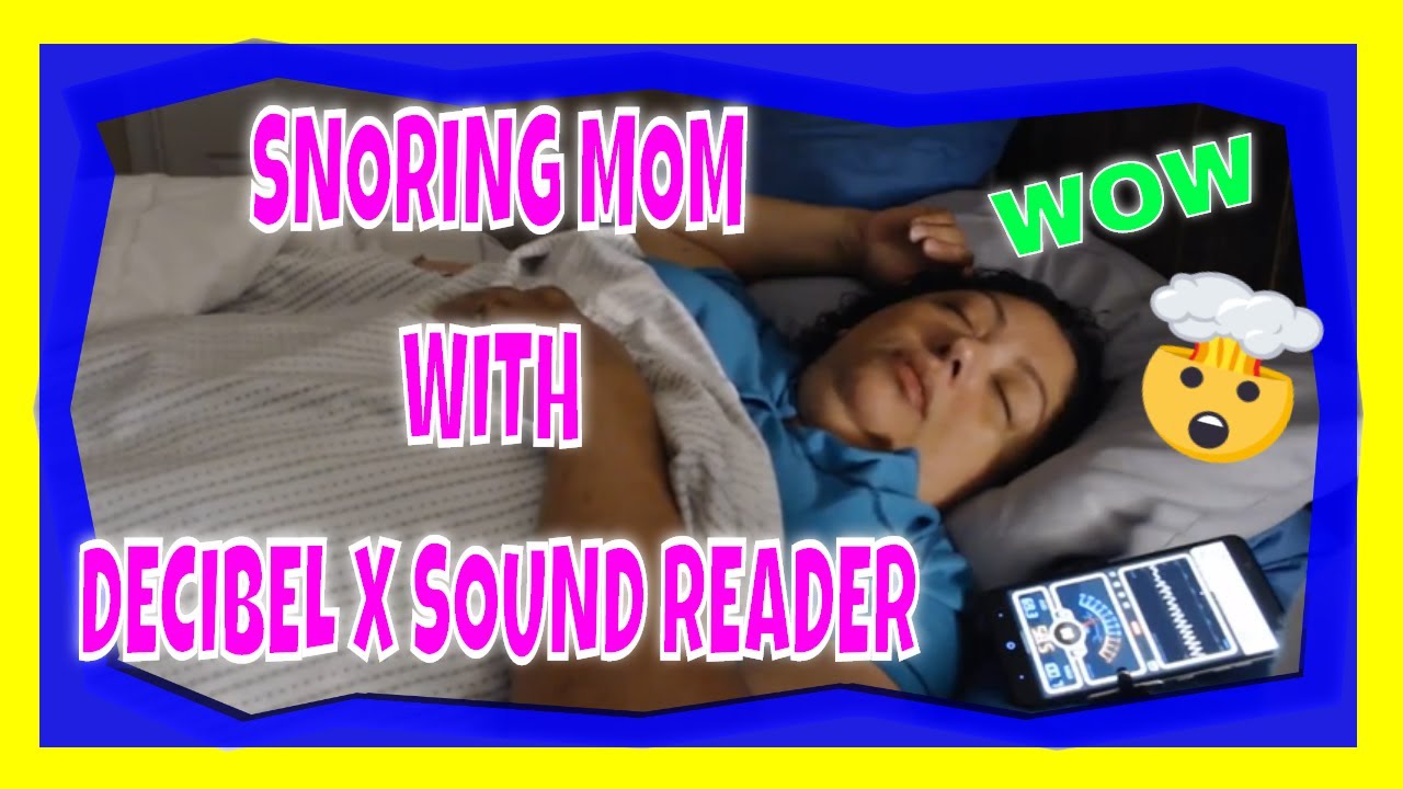 SNORING MOM SLEEPING ASMR SERIES WITH DECIBEL X - YouTube
