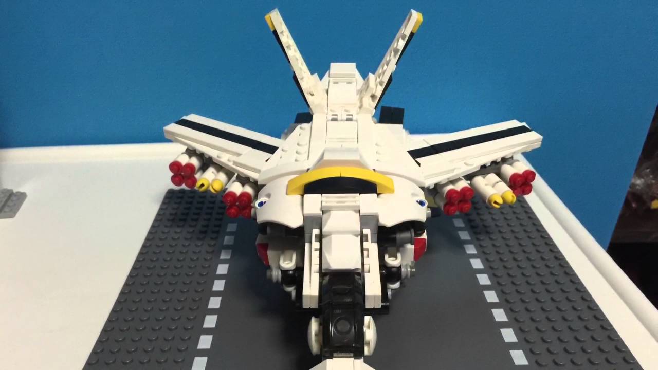 Lego Macross VF1-S Valkyrie - YouTube