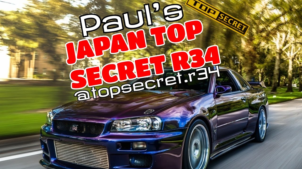 🔥Paul @topsecret.r34 Top Secret Japan built R34 - YouTube