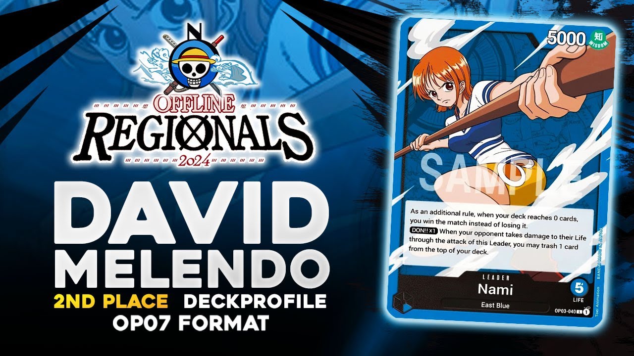 2ND PLACE NAMI | DAVID M. | REGIONALS 1024 PLAYERS | noHEROES | OP07 ...