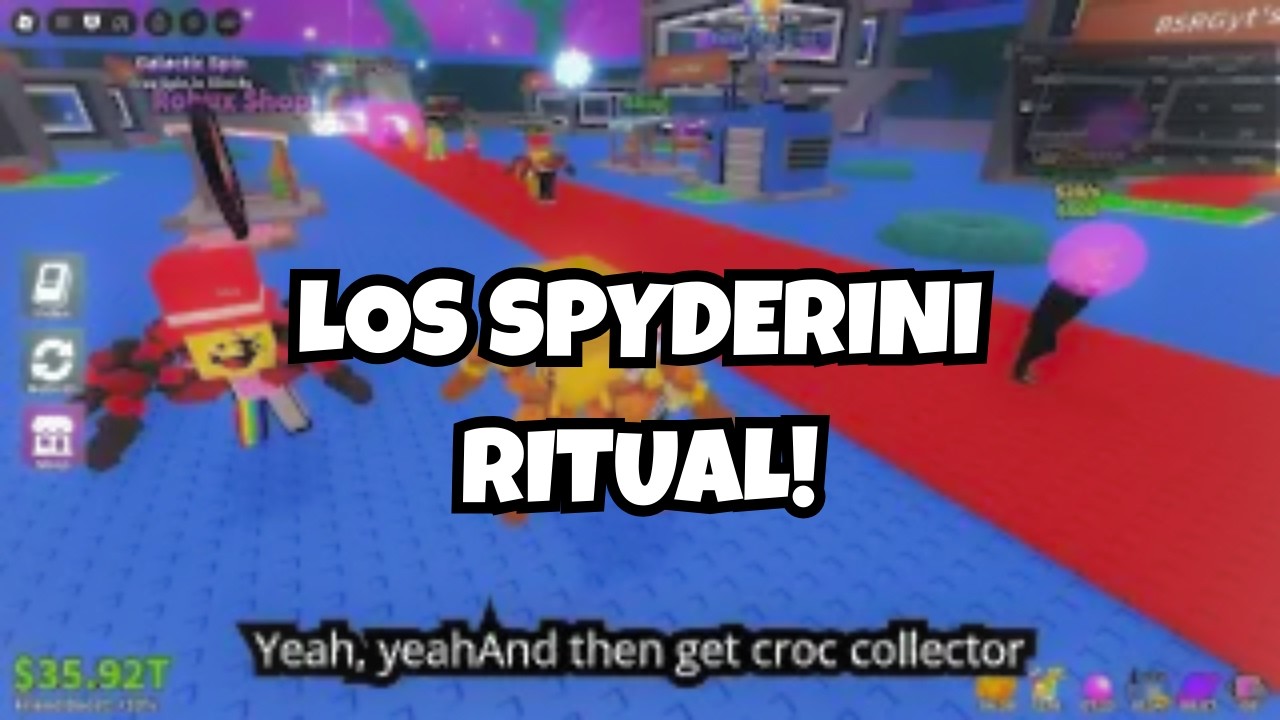 Owner FINALLY Added Los Spiderini Ritual... | Steal A Brainrot - YouTube
