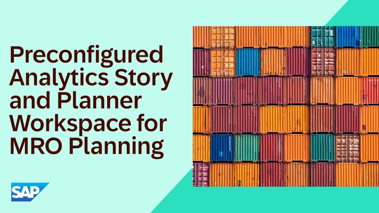 Preconfigured Analytics Story and Planner Workspace for MRO Planning in ...