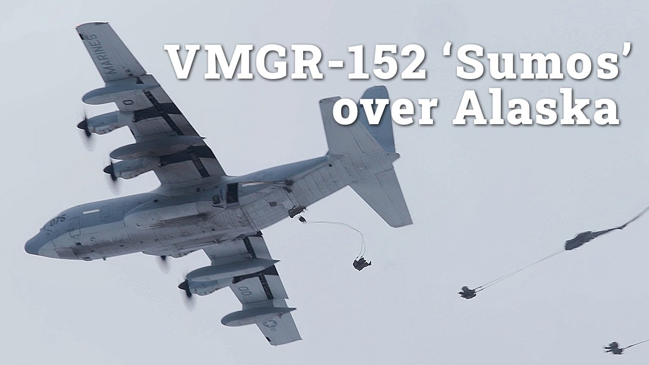 Sumos of VMGR-152 over Alaska - YouTube