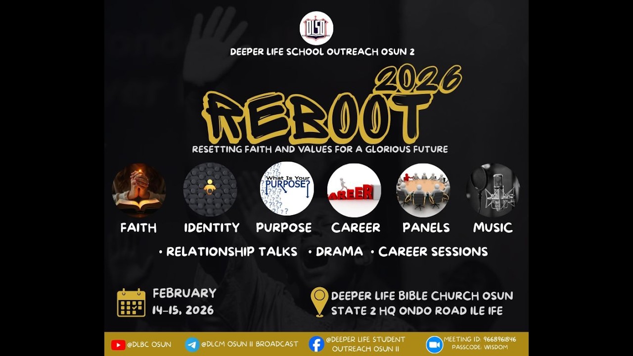 REBOOT 2026 || SAT14022026 - YouTube