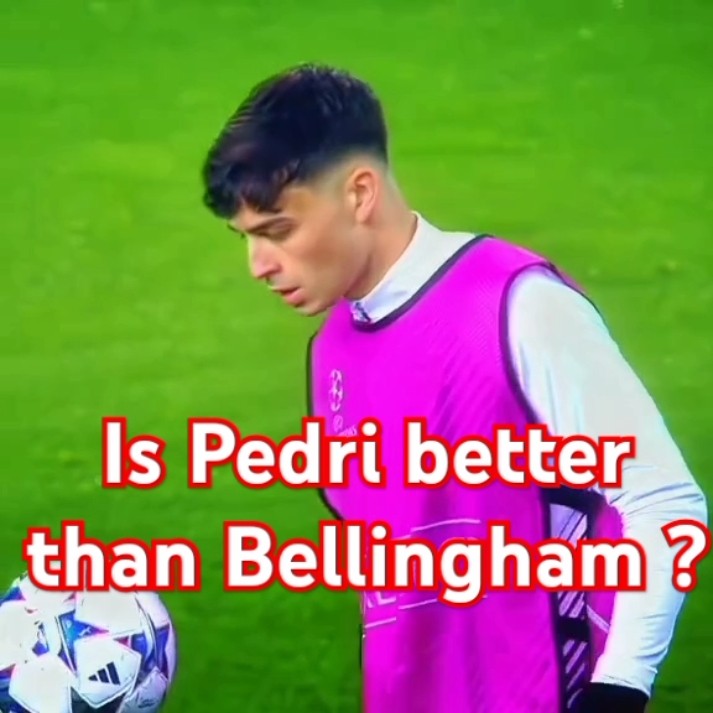 Pedri is better than Bellingham | Pedri or Bellingham #football #pedri ...