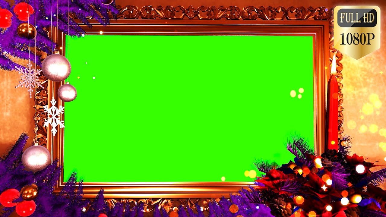 Happy New Year & Merry Christmas 13 Free Elements, Overlays & Frames ...