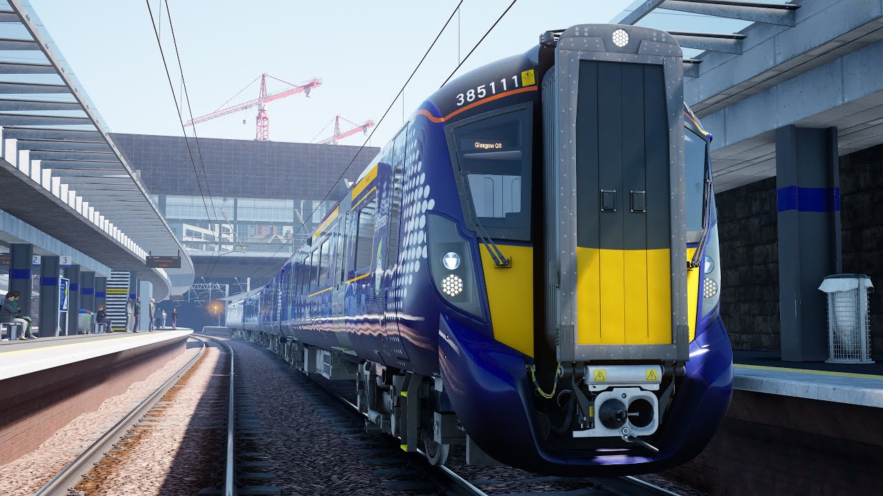 Train Sim World 3 ScotRail Express Edinburgh - Glasgow Scenario 4 - YouTube