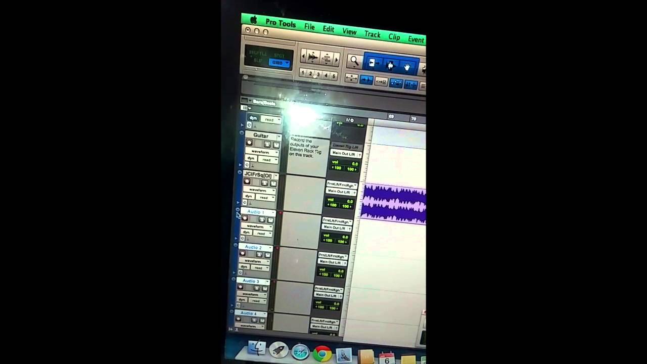 HOW DO I GET THE RECORD BUTTON BACK IN PRO TOOLS 11 AFTER I EXIT IT OUT ...