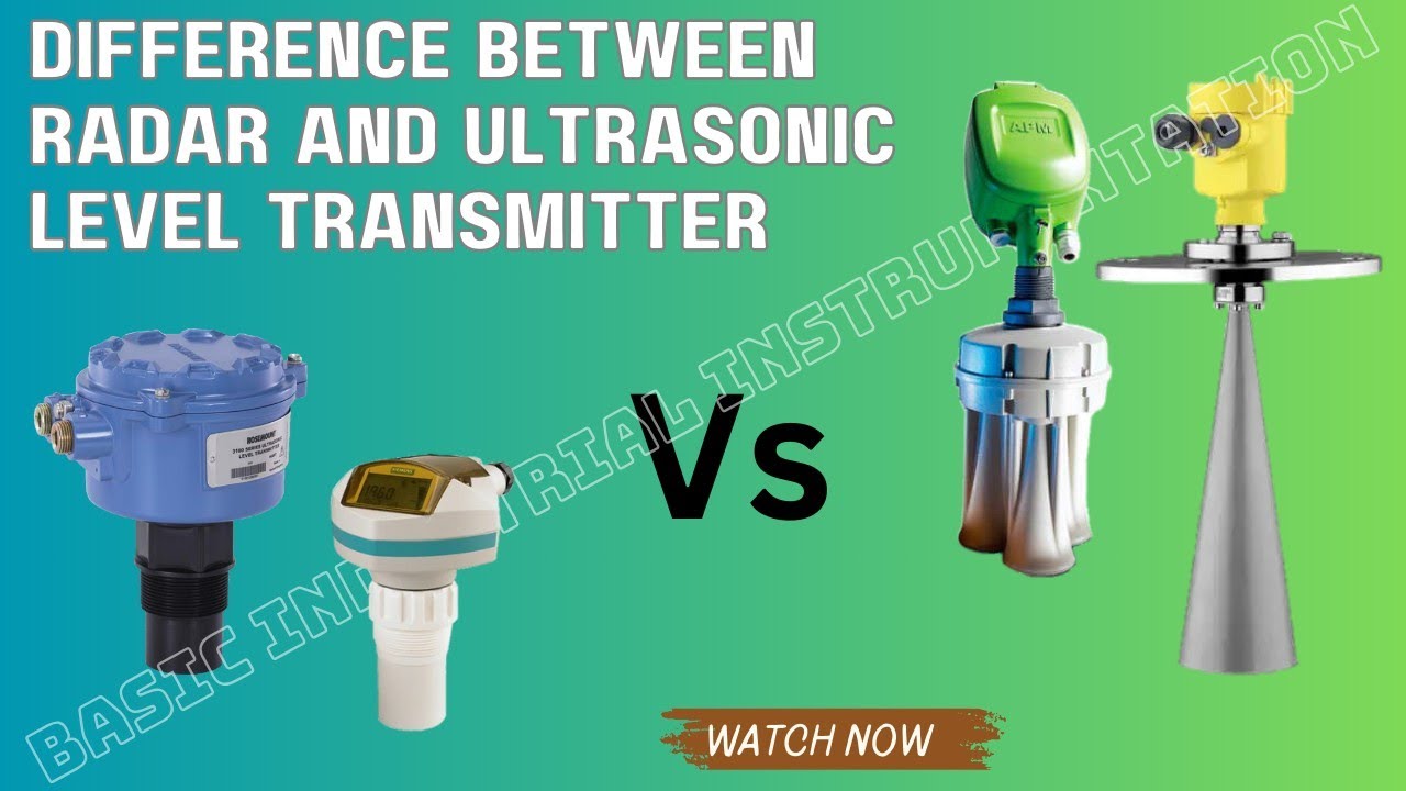 Difference between RADAR & Ultrasonic level transmitter #transmitter # ...