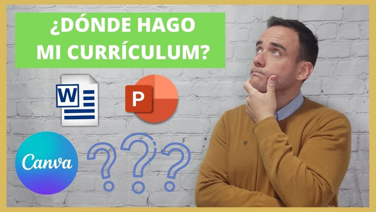 ⭐ Los MEJORES PROGRAMAS para hacer el CURRÍCULUM ⭐ - YouTube