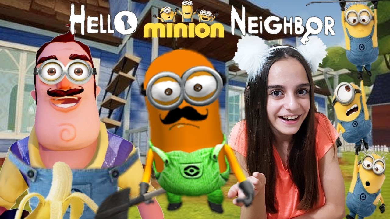 YENİ KOMŞUM BİR MİNYON !! - Hello Neighbor/Hello Minion Neighbor - YouTube