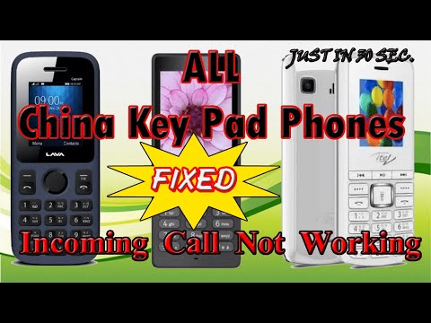 How to fixed INCOMING CALLS not received china mobiles/fix incoming calls not working keypad phones