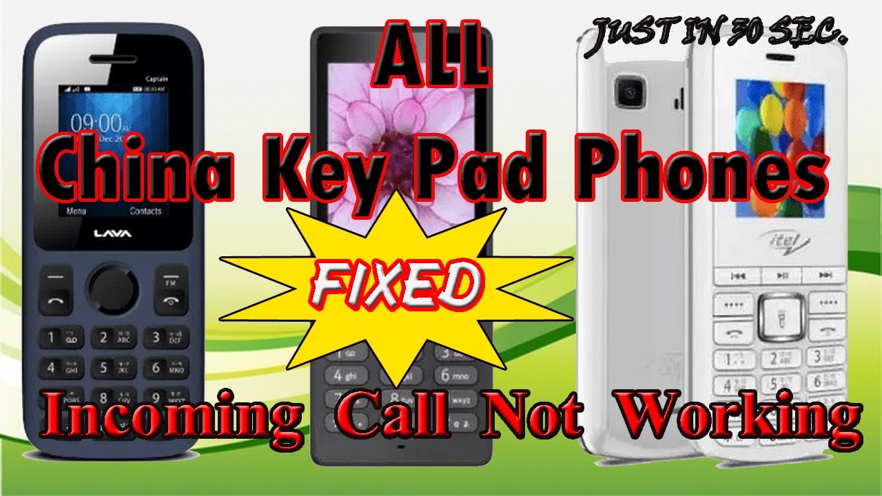 How to fixed INCOMING CALLS not received china mobiles/fix incoming ...