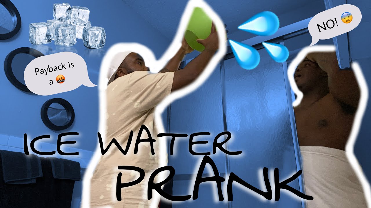 ICE WATER PRANK ON BOYFRIEND! (SHOWER EDITION) - YouTube