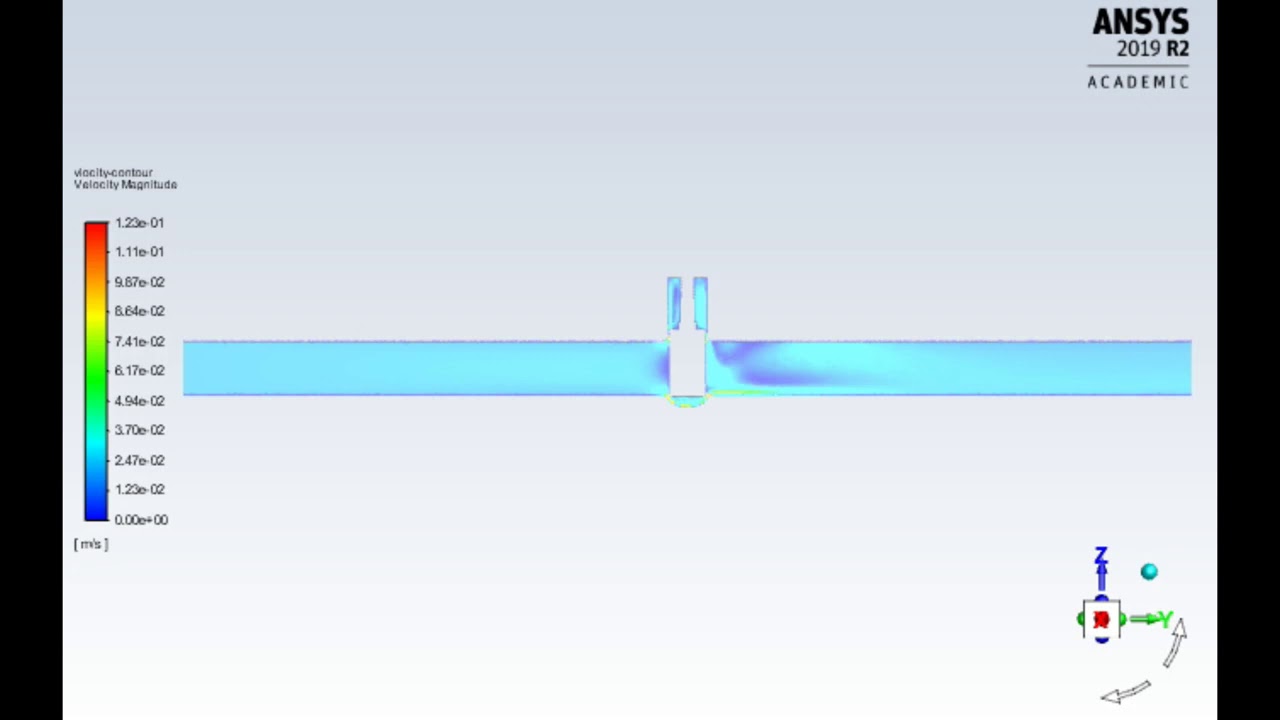 Parametric Study-Gate Valve Simulation-10 mm lift - YouTube
