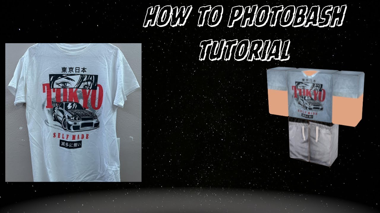 FULL roblox photobashing tutorial - YouTube